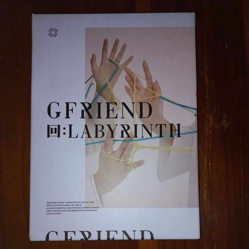 Jual ALBUM GFRIEND LABYRINTH UNSEALED ALBUM ONLY | Shopee Indonesia