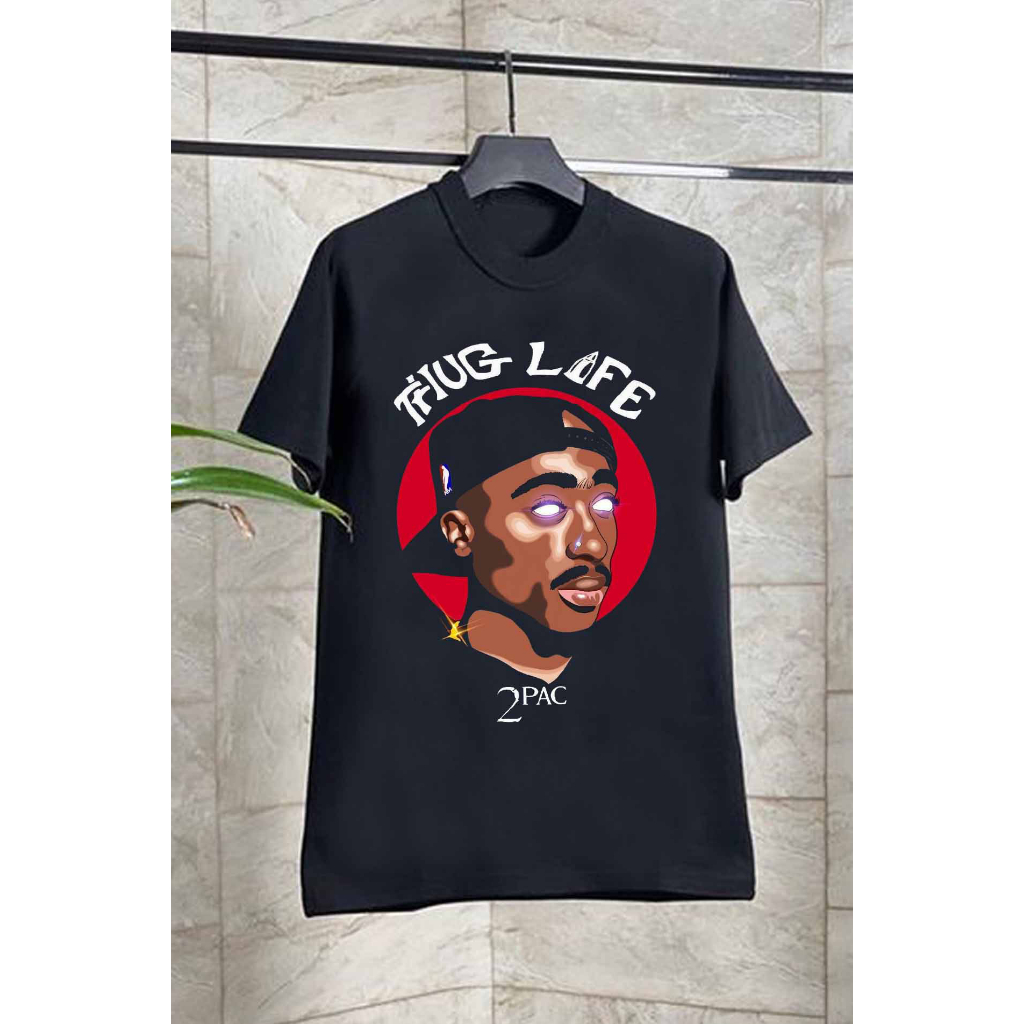 Jual Kaos 2Pac Thug Life Tupac Shakur | Shopee Indonesia