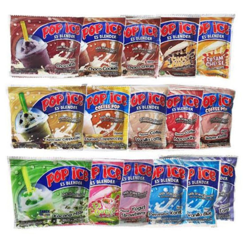Jual POP ICE 1 RENCENG ISI 10pcs | Shopee Indonesia