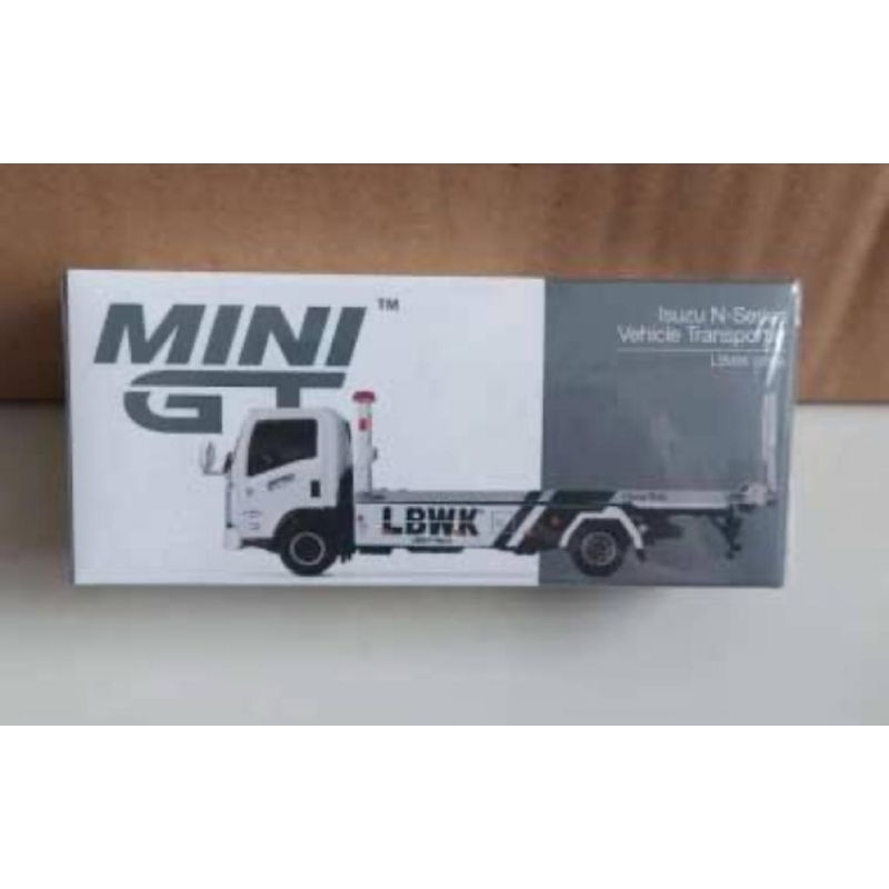Jual mini GT Isuzu n series towing truckn bek putih | Shopee Indonesia