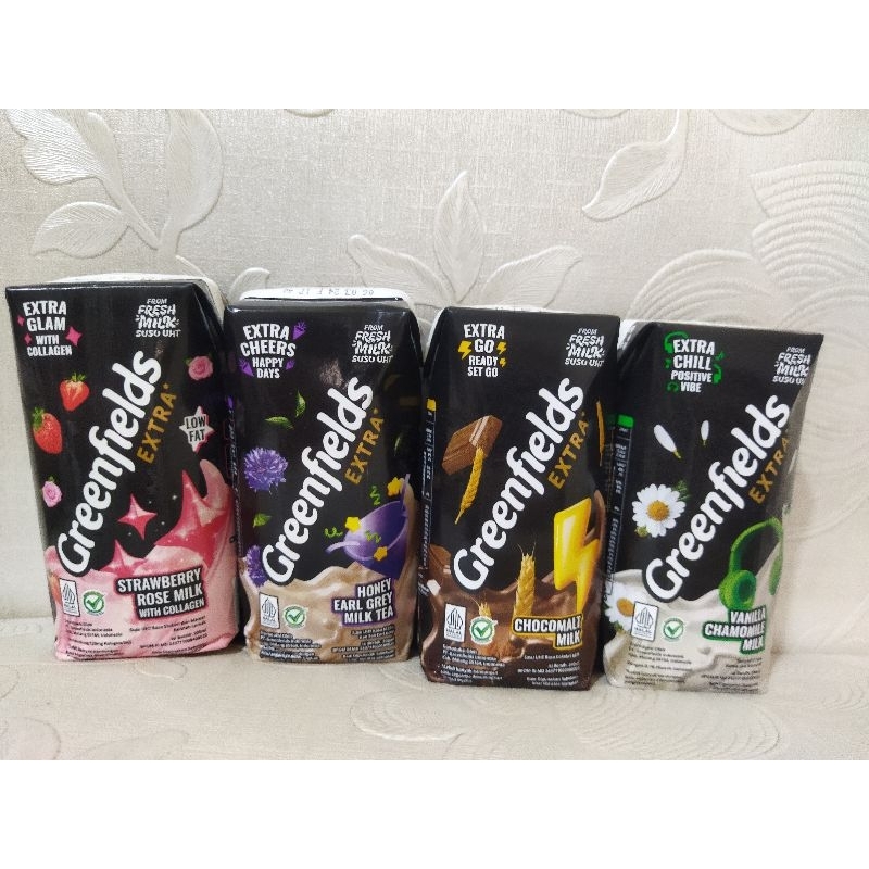 Jual GREENFIELDS EXTRA 200 ML TERBARU / SUSU GREENFIELDS EXTRA 200 ML ...