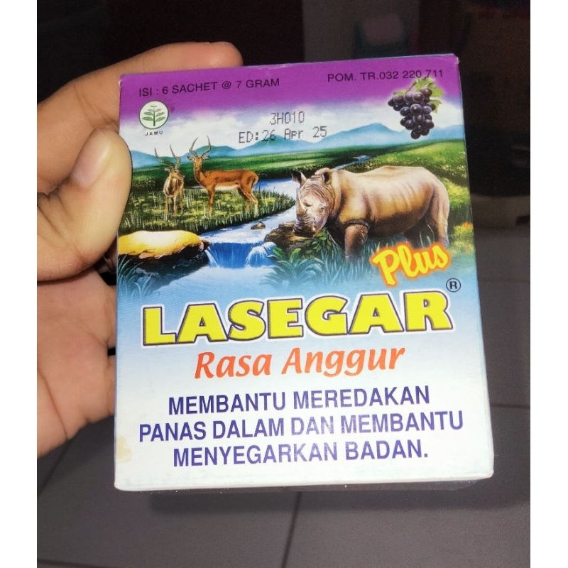 Jual Lasegar Box isi 6 sachet | Shopee Indonesia