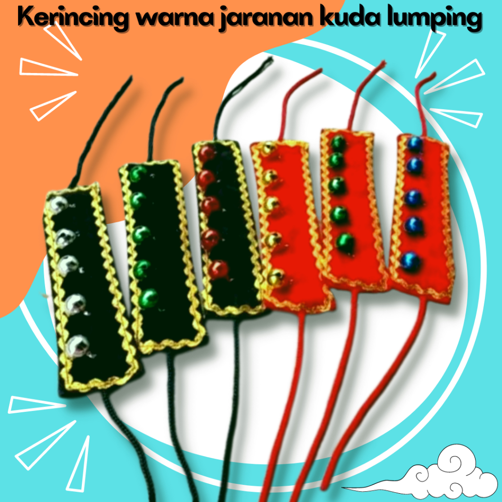 Jual Mainan tradisional kerincing klinting warna jaranan kuda lumping ...
