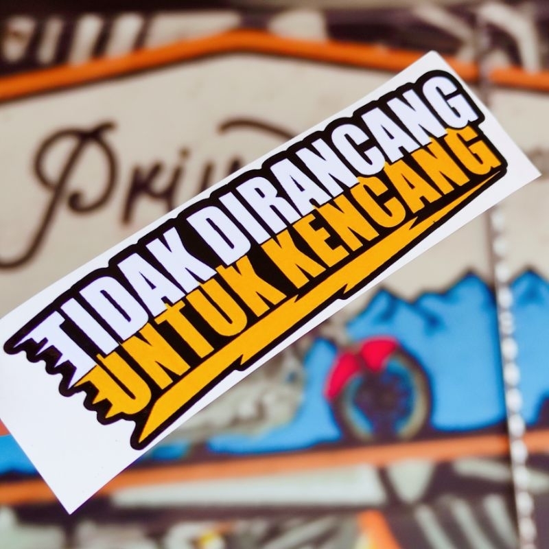 Jual Stiker Lo Lo Gak bahaya ta? / stiker racing viral / stiker motor / stiker hitz / stiker ...