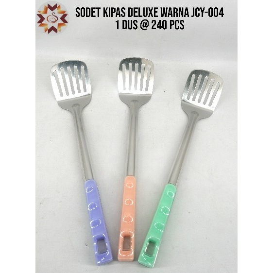 Jual Sodet Kipas Deluxe Warna/ Sodet Bolong Stainless Steel Deluxe ...