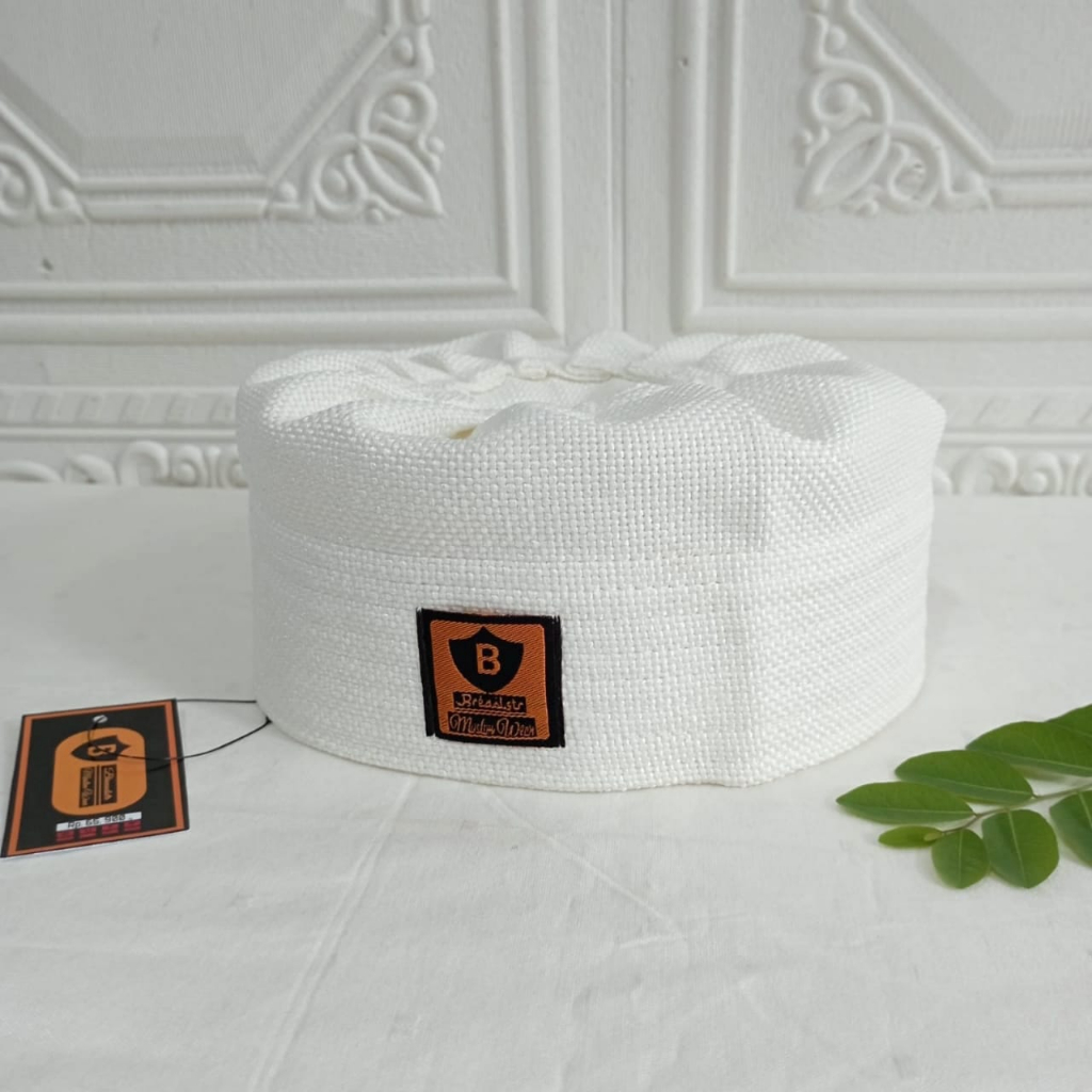 Jual Peci Songkok Kopiah Putih ijazih SUPER PREMIUM TEBAL KUALITAS ...