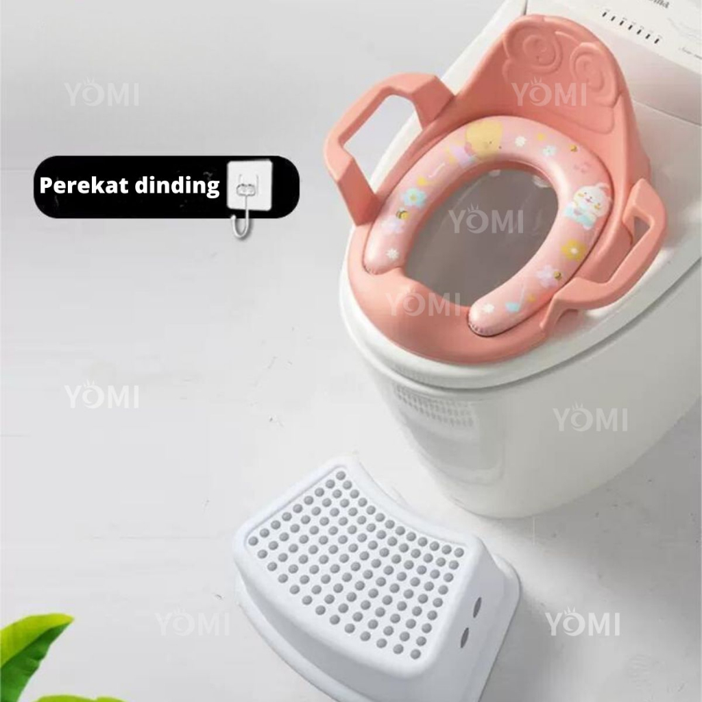 Jual YOMI Baby Potty Seat with Handles K02/ Ring kloset Dengan Pegangan ...
