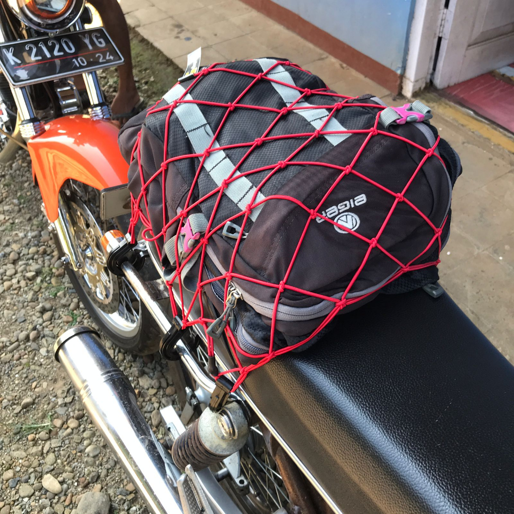 Jual Jaring Jok Motor MK Kuat Awet Ulet Jaring Touring Kwalitas Terbaik ...