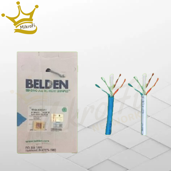 Jual Cable UTP Cat.6 BELDEN 7814A Original Roll/Box/305M - Grey ...