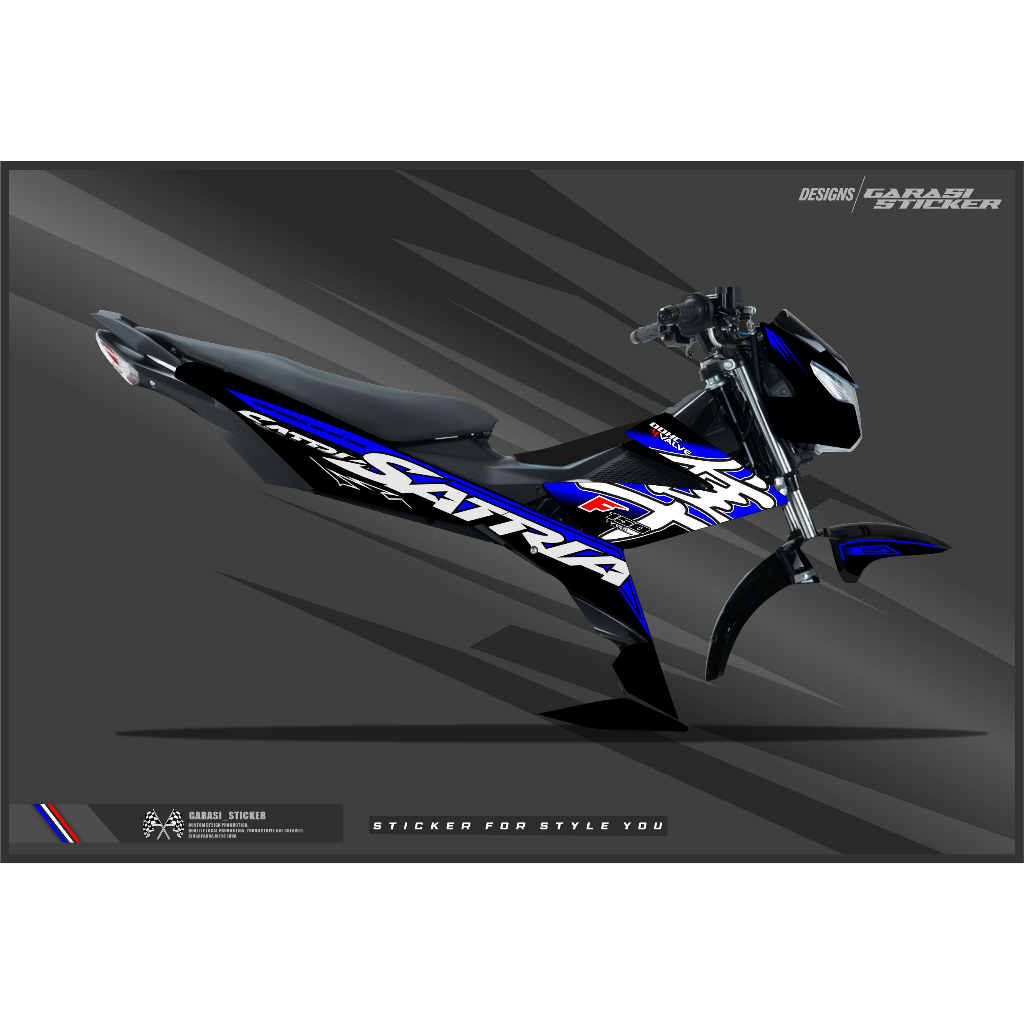 Jual Striping/Stiker Satria FU Fi / Injeksi Hayabusa Thai New Concept ...