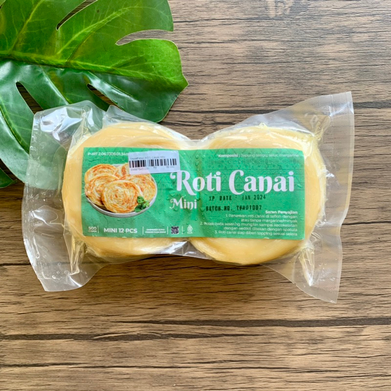 Jual Thaafana Roti Canai Mini 500gr [Isi 12 pcs] | Shopee Indonesia