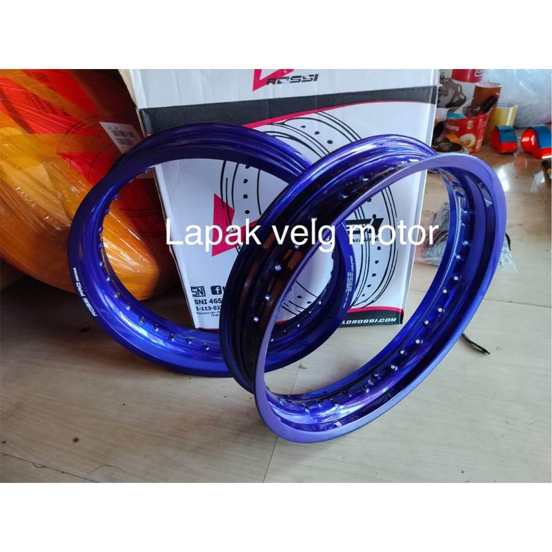 Jual velg Rossi ring 17 tapak lebar uk 300/350 (harga sepasang ...