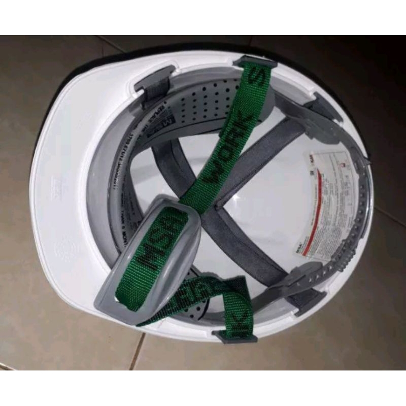 Jual Helm Proyek MSA SNI / Safety helmet MSA SNI komplit Inner biasa ...