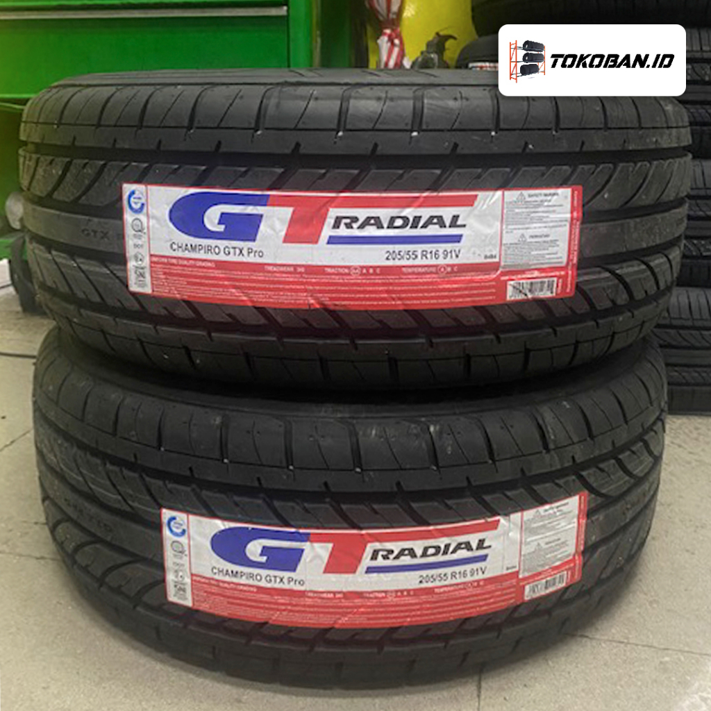 Jual Ban Mobil GT Radial CHAMPIRO GTX PRO 205/55 R16 | Shopee Indonesia