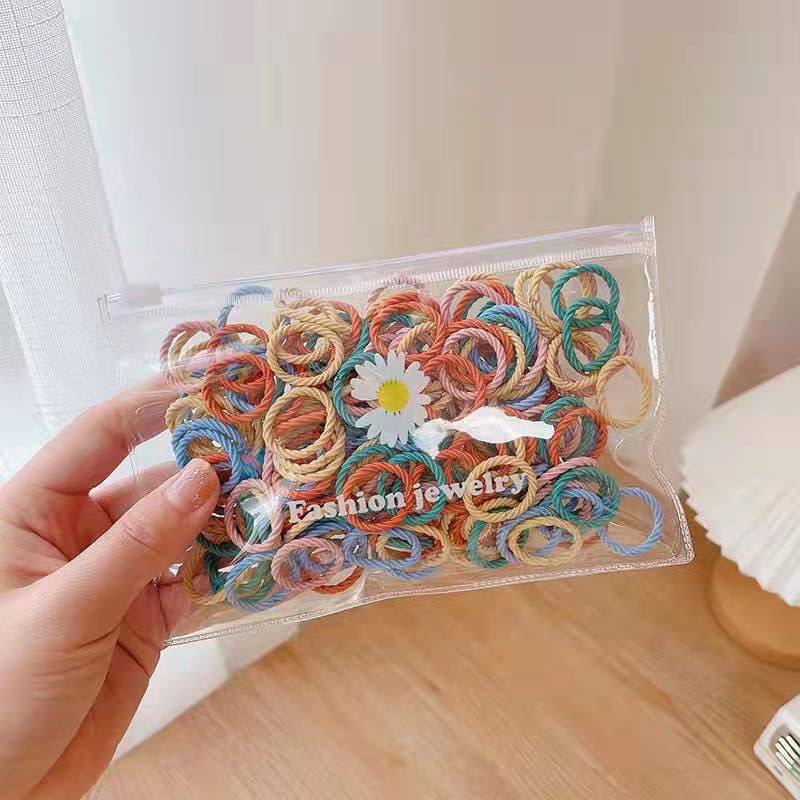 Jual Ikat Rambut Karet Warna-Warni Lucu Imut Gaya Korea Fashion Anak ...