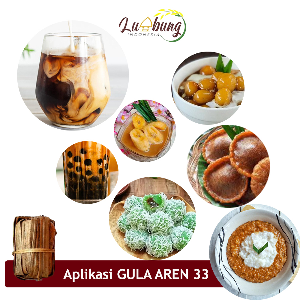 Jual Lumbung Indonesia Gula Aren 33 Padat Kawung 500gr - Kecil Organik ...