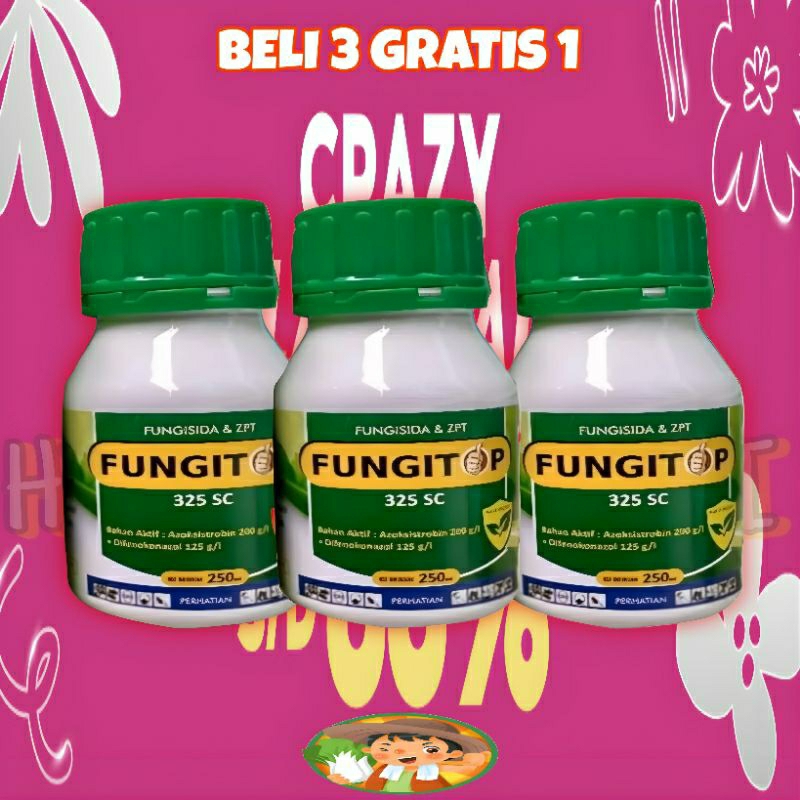 Jual FUNGSIDA FUNGITOP 325Sc 250ML (OBAT HAMA DAN OBAT PENUMBUH TANAMAN ...