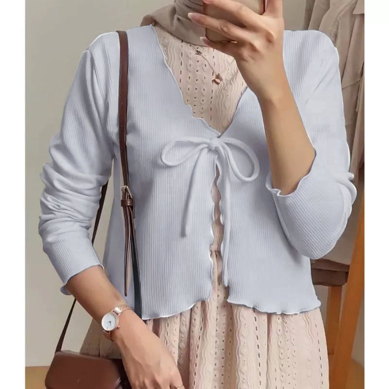 Jual Cirebon Cloth - Ceyoon Cardigan Crop | Cardigan Crop Wanita ...