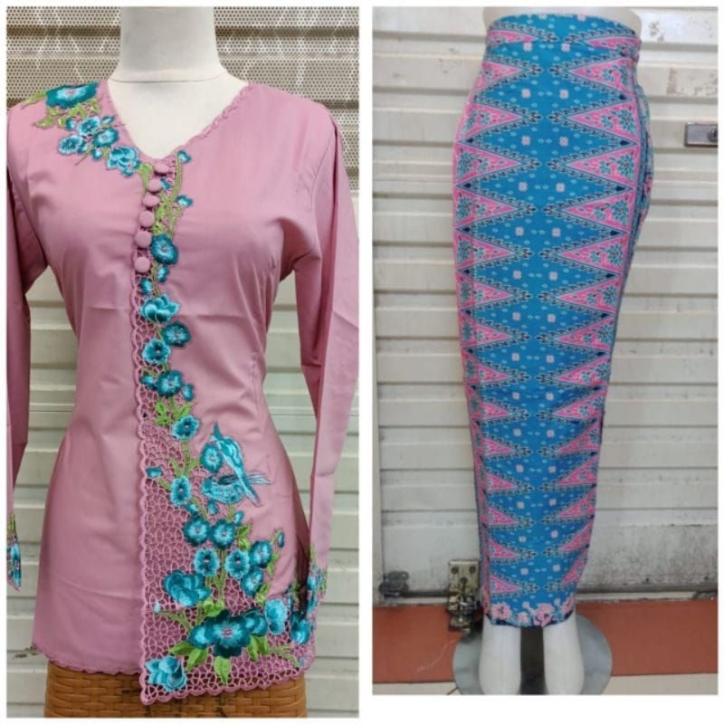 Jual Encim / Kebaya Encim Kurung / Kebaya Encim / Kebaya Encim Modern ...