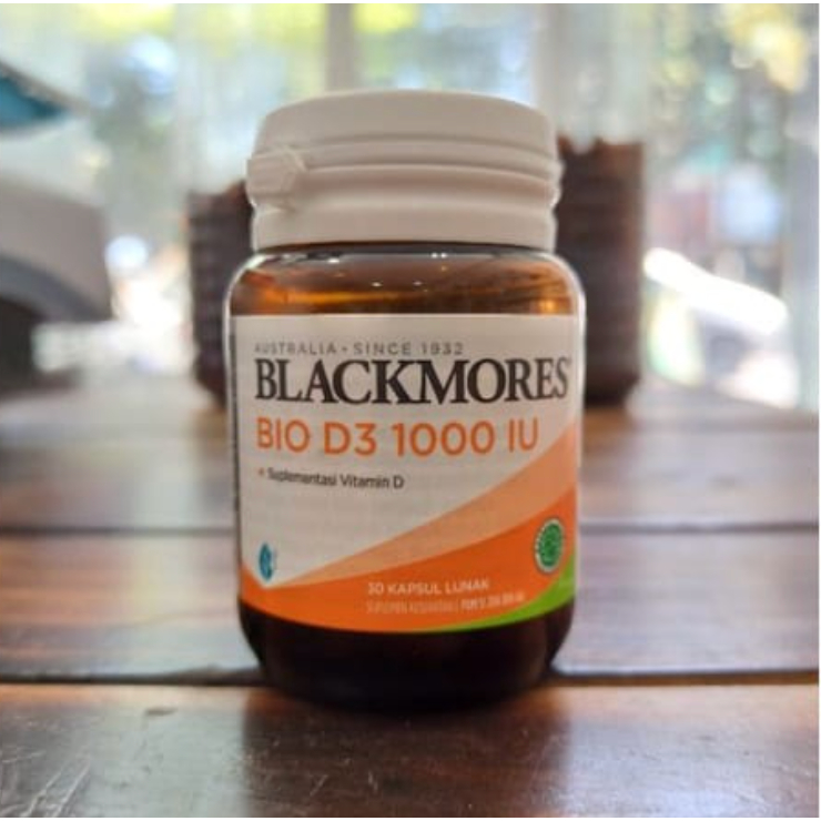 Jual Blackmores Bio D3 1000 Vitamin D3 1000IU - 30 Capsule | Shopee ...