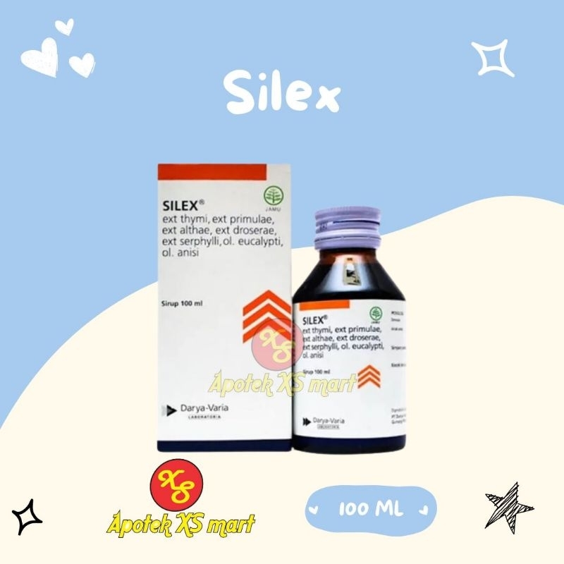 Jual SILEX SYRUP - MEMBANTU MEREDAKAN BATUK BERDAHAK MELEGAKAN ...
