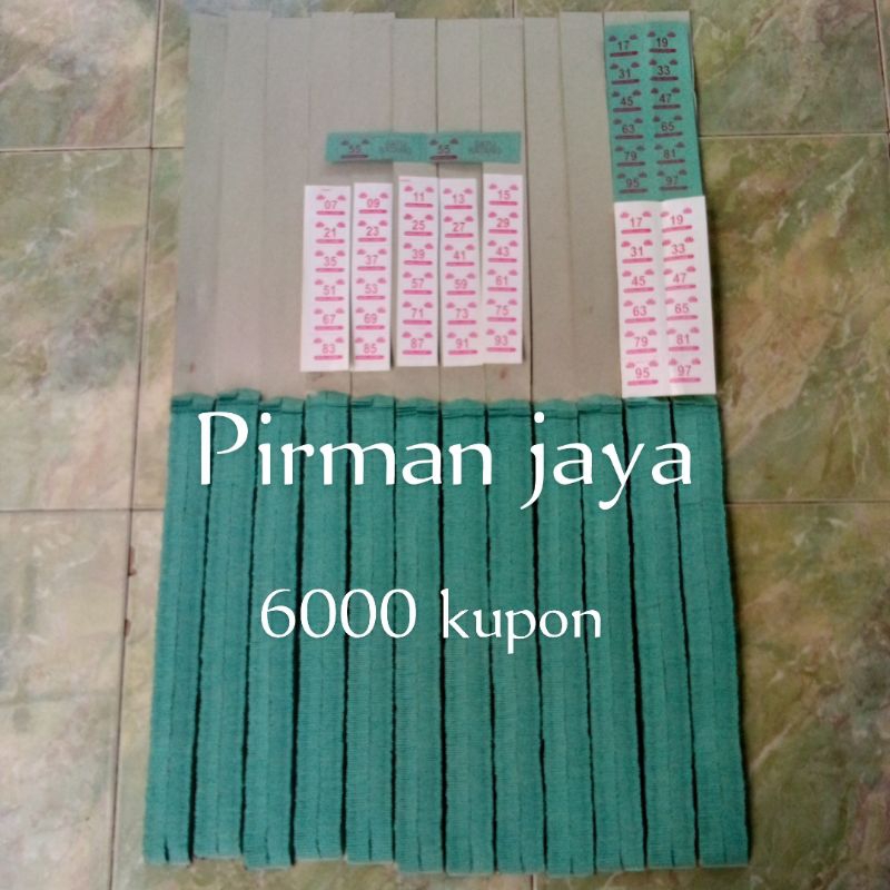 Jual mainan kupon kolas berhadiah isi 6000 kupon cod | Shopee Indonesia