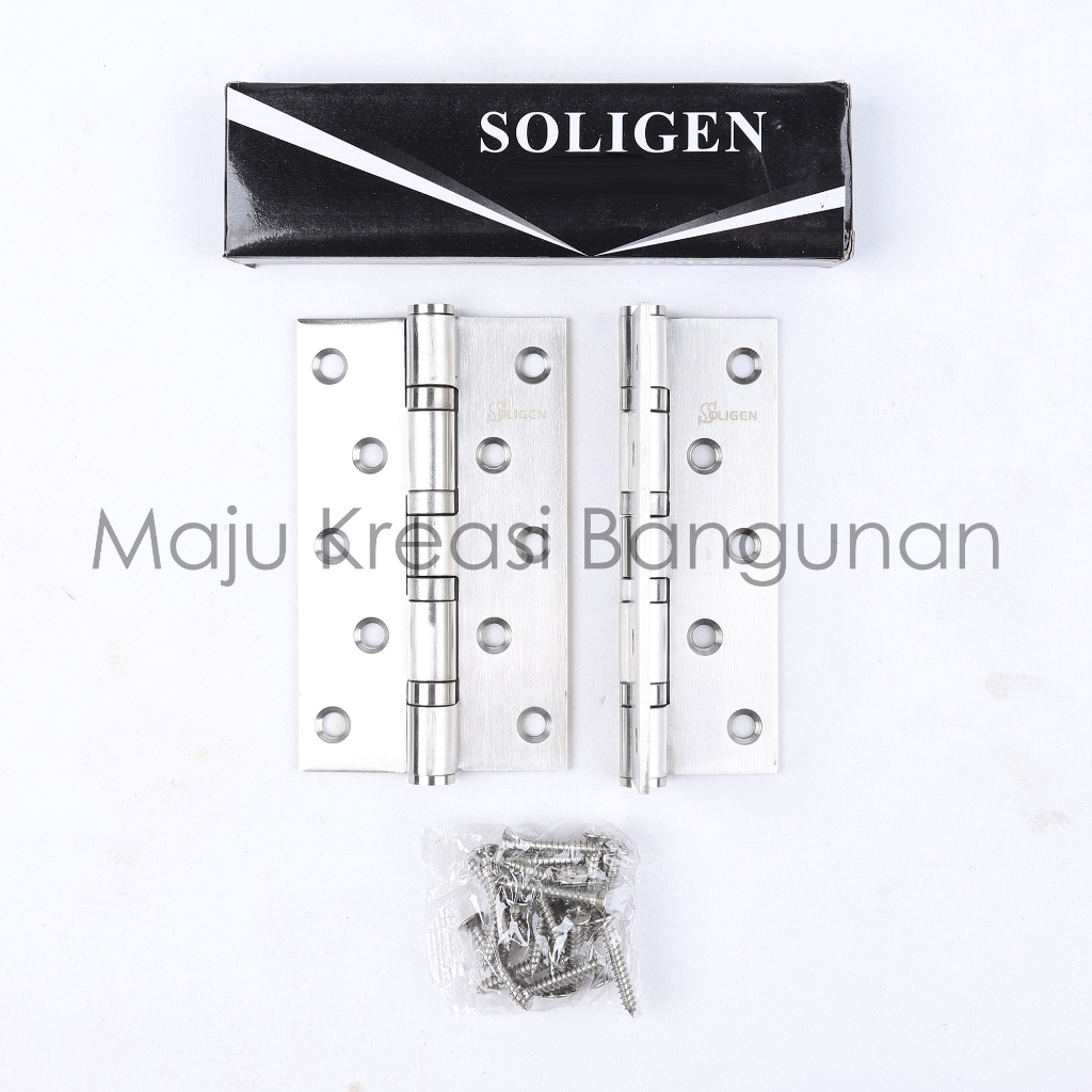 Jual Engsel Tebal Merk Soligen 5" Stainless Steel SS 304 Pintu Jendela ...