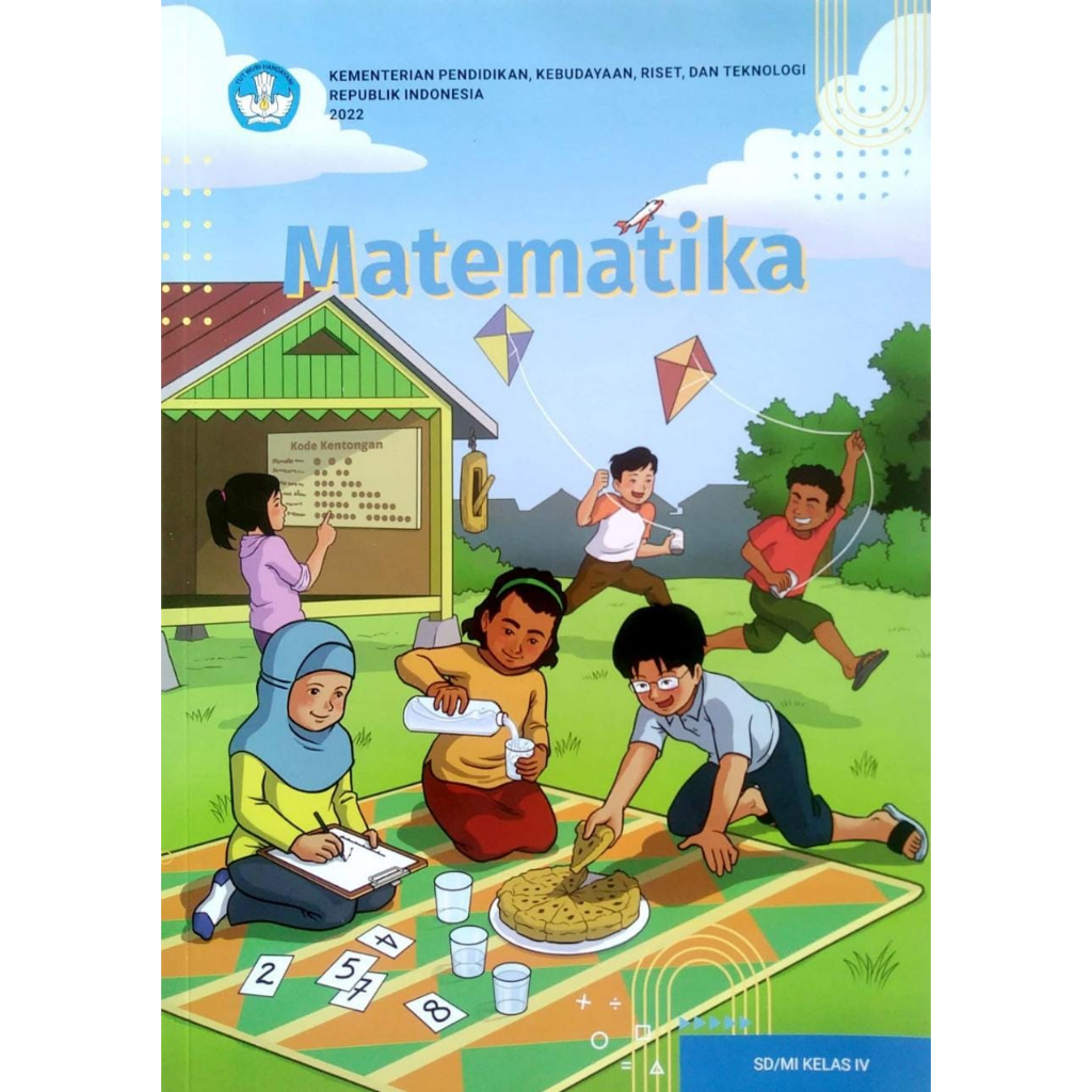 Jual Buku Matematika Kelas 4 SD/MI Kurikulum Merdeka Non Lisensi Tahun 2023 | Shopee Indonesia