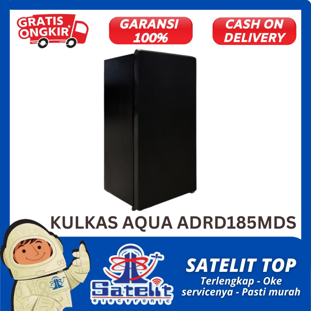 Jual KULKAS / REFRIGERATOR / LEMARI ES / AQUA AQRD185MDS / PROMO ...