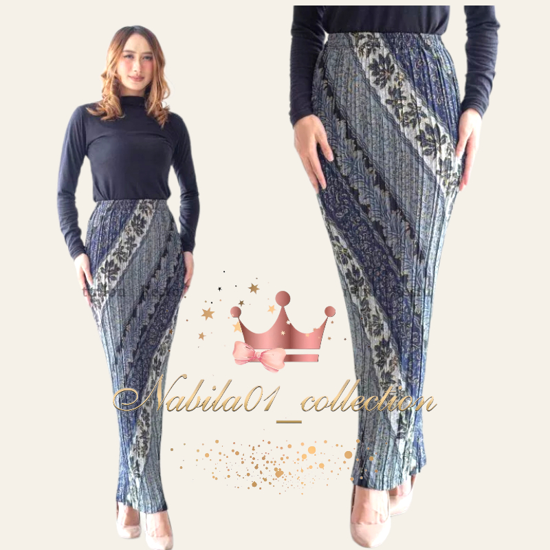 Jual REAL PICT ROK PLISKET BATIK / ROK PLISKET / BAWAHAN KEBAYA / ROK ...