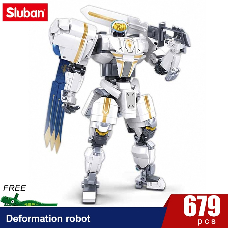 Jual Sluban Brick Robot Warrior Alpha Arthur - Mecha Gundam M38-B1115 ...