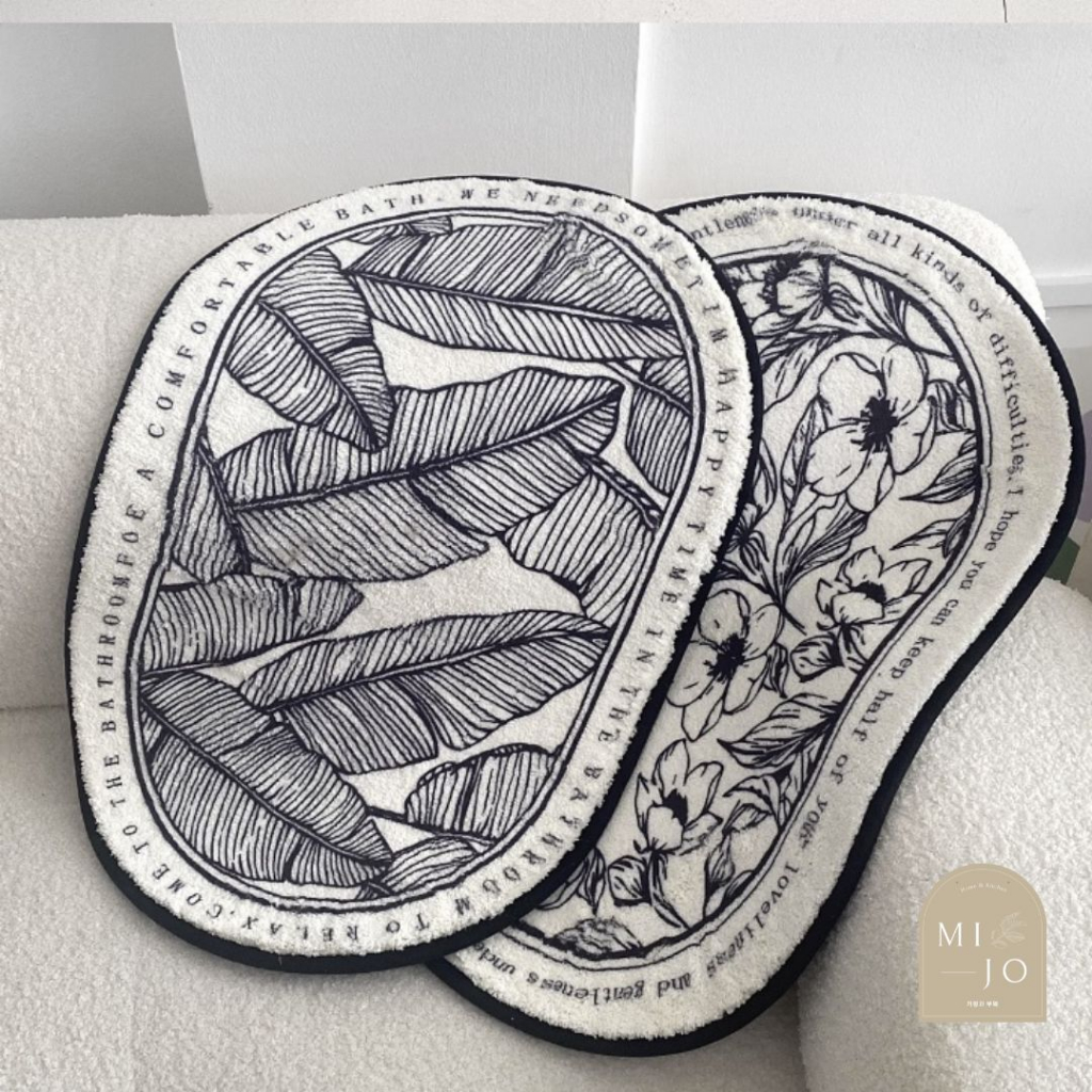 Jual Mono Diptyque Mat / Keset Kaki Aesthetic / Keset Kaki Kamar Tidur ...