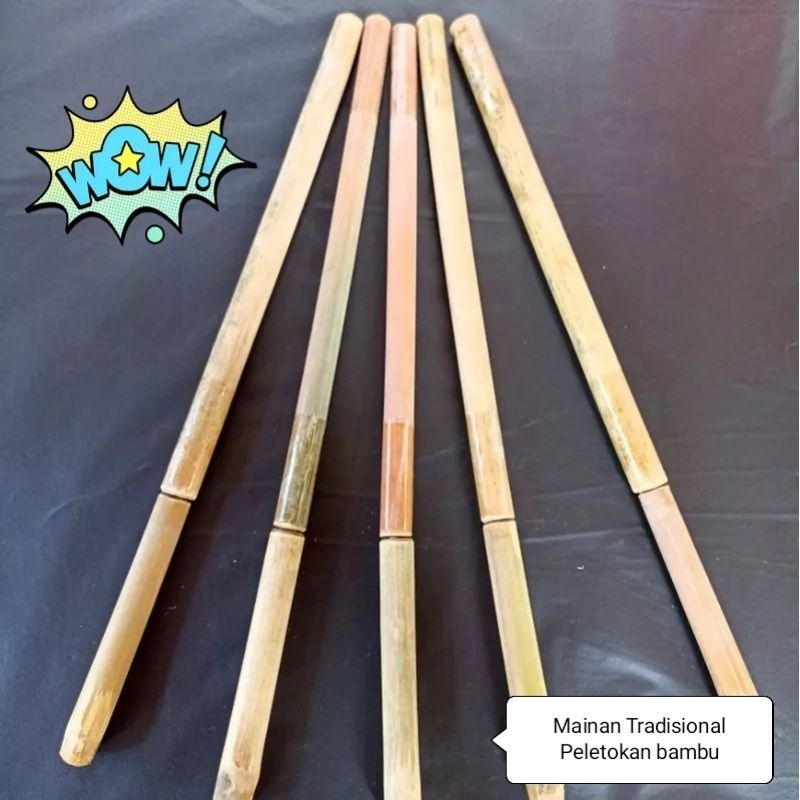 Jual Mainan Tradisional Peletokan Bambu / Peletokan Bambu / Peletokan ...