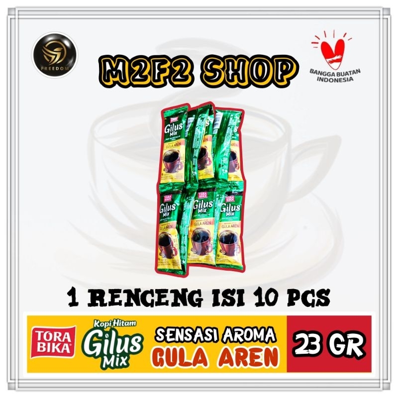 Jual Torabika Gilus Mix Kopi Hitam Rasa Gula Aren Sachet - 23 gr ...