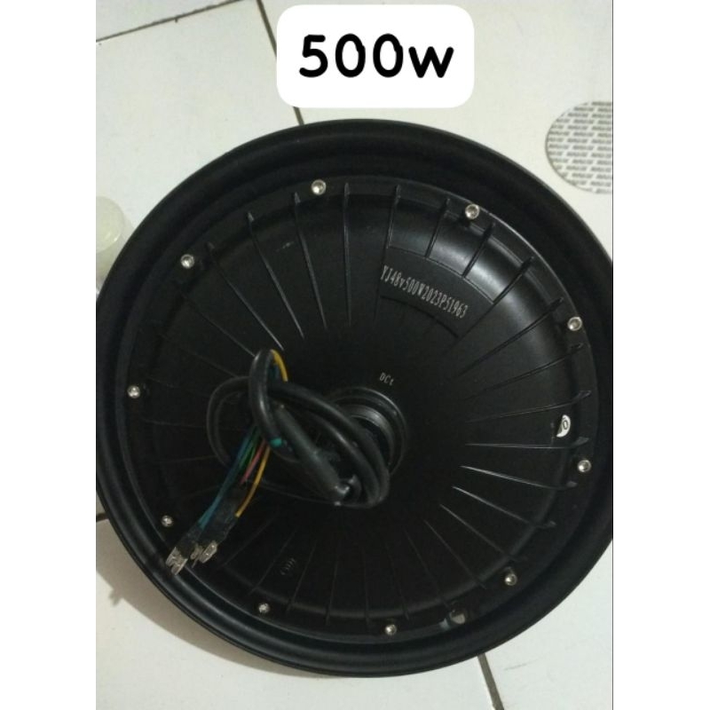Jual Motor dynamo dinamo 48v. 500W belakang sepeda listrik selis dgn velg 14. | Shopee Indonesia