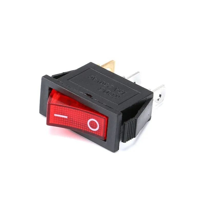 Jual Rocker Switch KCD3 3 Pin 2 Posisi Lampu AC ON OFF Saklar Power ...