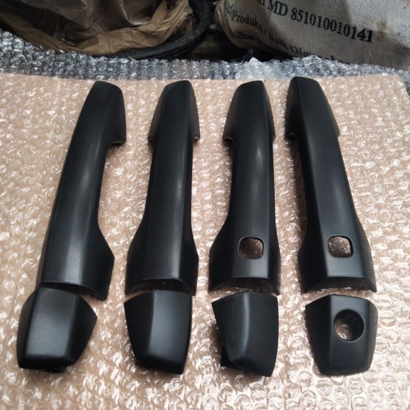 Jual cover hendle hendle pintu luar mobil Mitsubishi xpander hitam doff ...