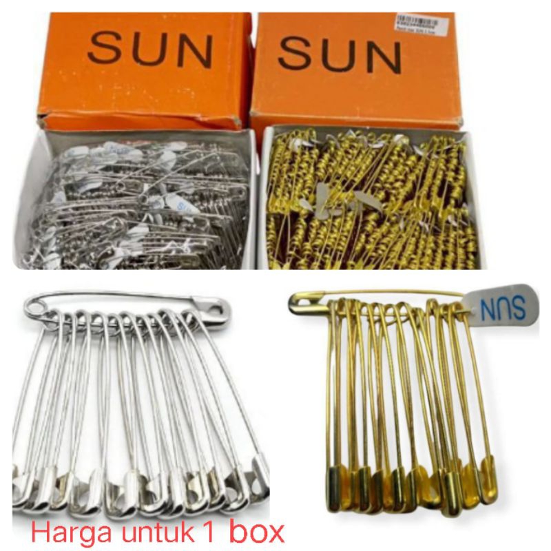 Jual ( 1 BOX ) PENITI SUN BESAR STAINLESS | Shopee Indonesia