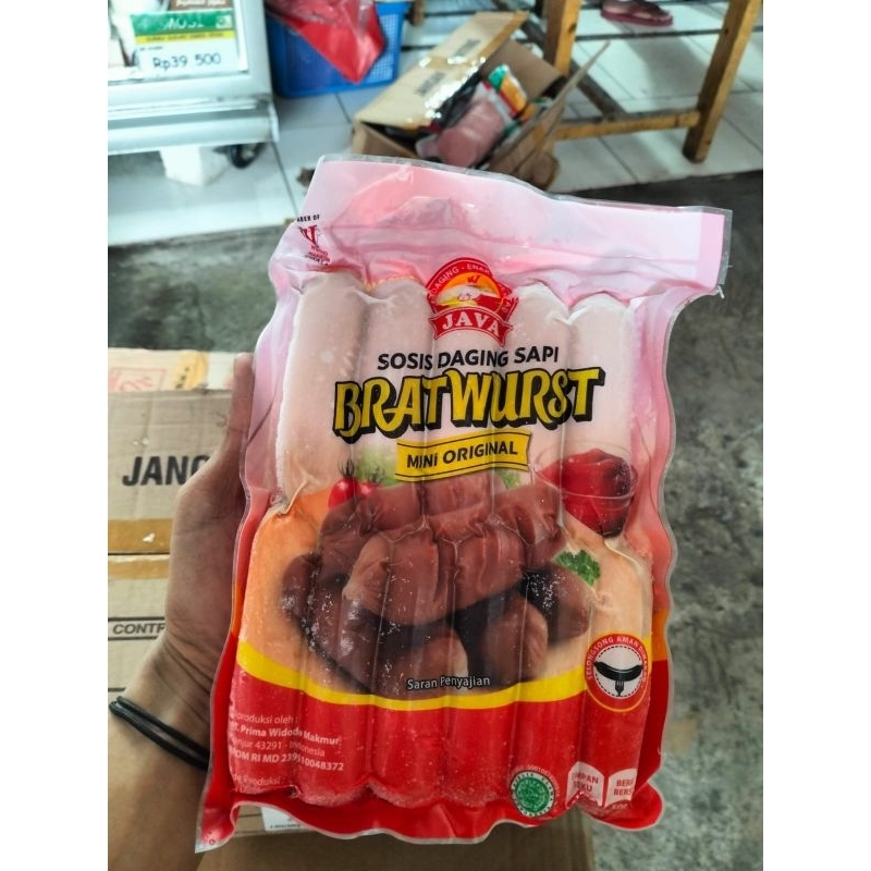 Jual java sosis Sapi original mini 500gr | Shopee Indonesia
