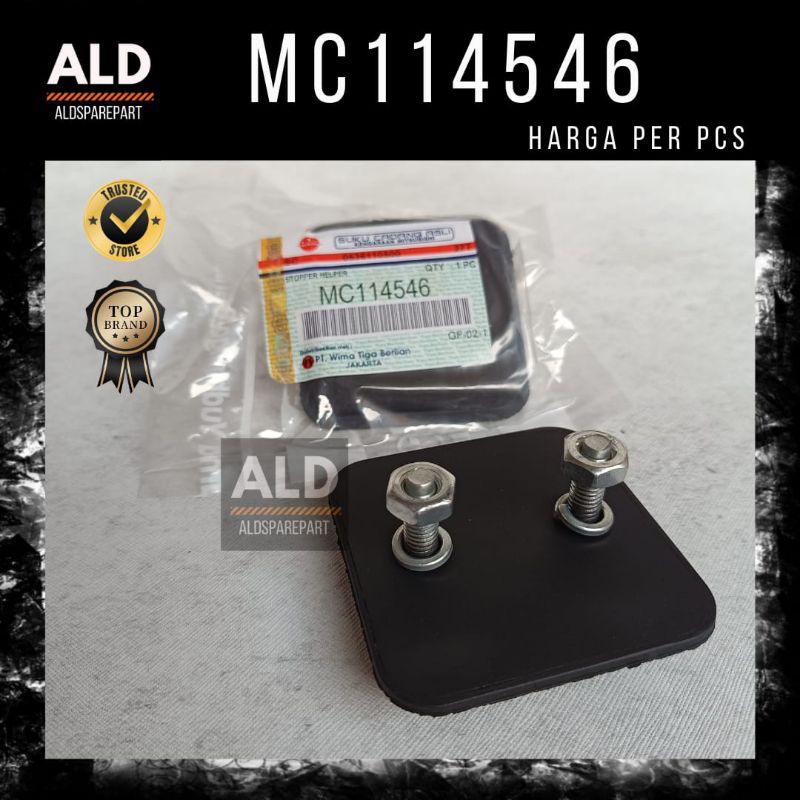 Jual Stopper helper karet bantu per Mitsubshi ps100 ps120 ps125T canter (MC 114546) | Shopee ...