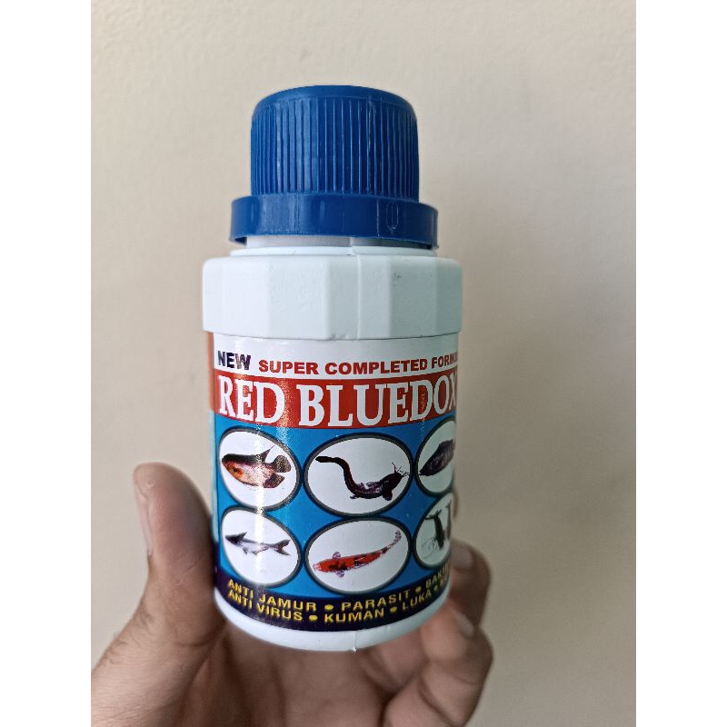 Jual RED BLUEDOX 120 ML OBAT IKAN ANTI JAMUR LUKA PARASITE KARANTINA ...