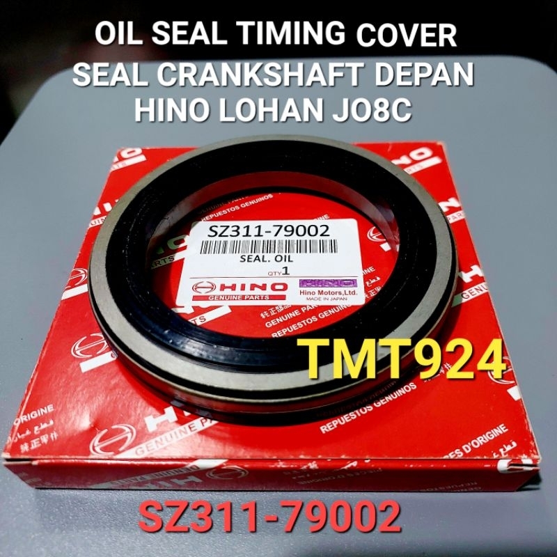 Jual OIL SEAL CRANKSHAFT DEPAN OIL SEAL TIMING COVER HINO LOHAN JO8C ...