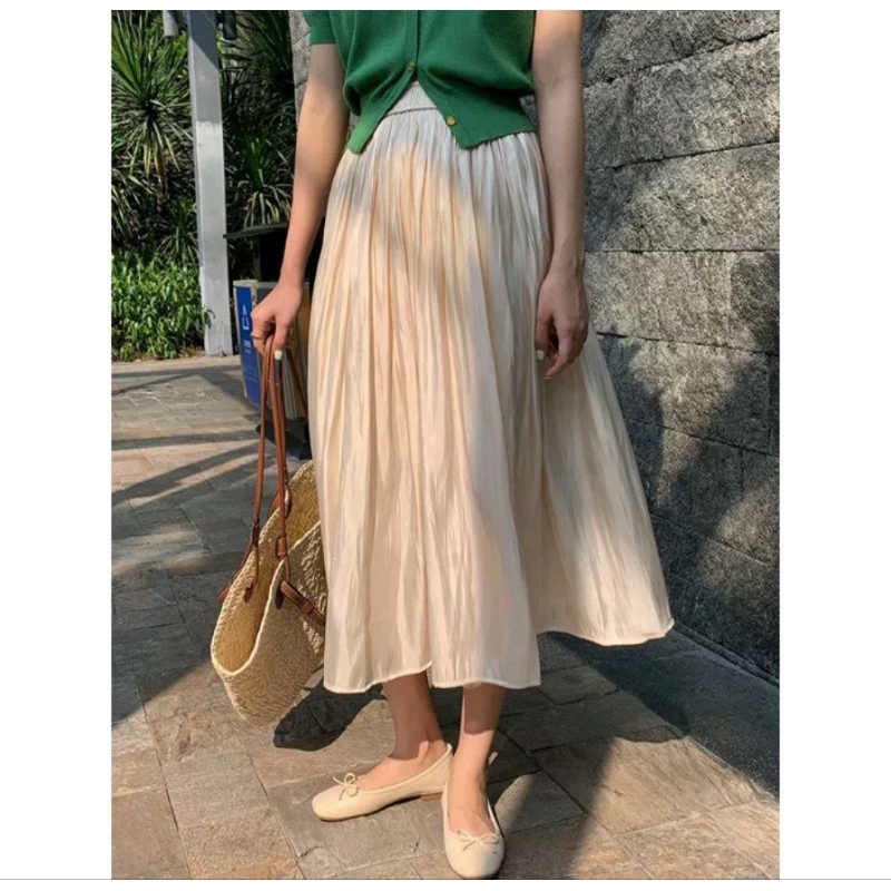 Jual ROK SHIMMER SILK PRINCESS | SHIMMER SKIRT | SHIMMER POLOS | Shopee ...