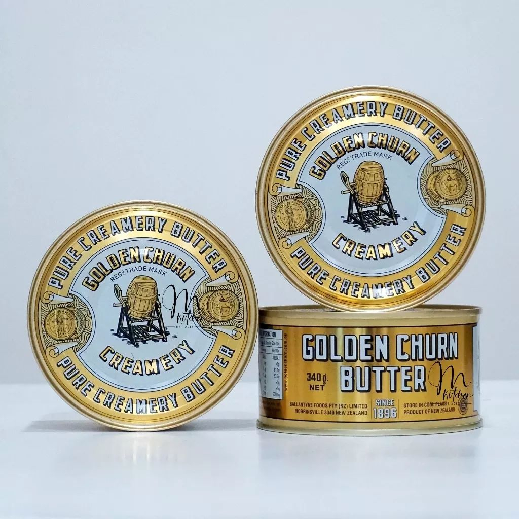 Jual Butter Canned Golden Churn (340gr) | Shopee Indonesia