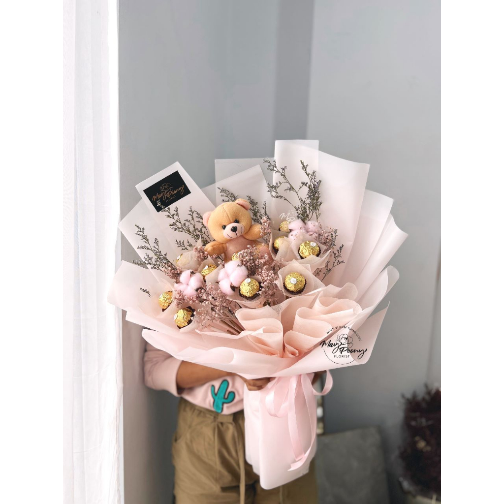 Jual CHOCOLATE BOUQUET LARGE SIZE - BUKET SNACK COKLAT BUKET SNACK ...