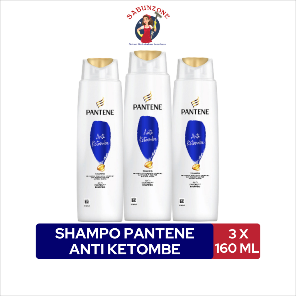 Jual Paket Murah Shampo Pantene Anti Ketombe Anti Dandruff 160 ml biru ...