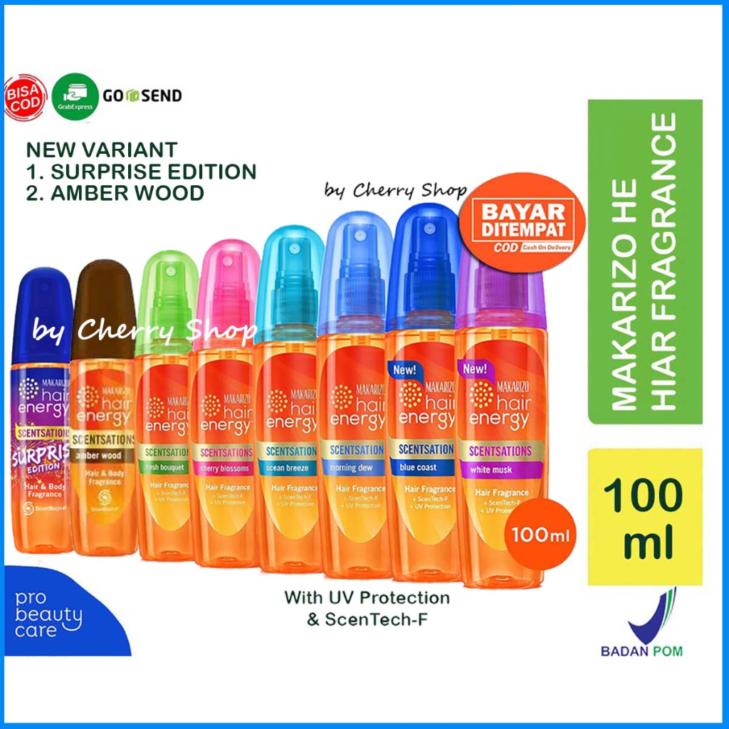 Jual [Lindungi Rambut 100ML] Makarizo Hair Energy Scentsations Hair ...
