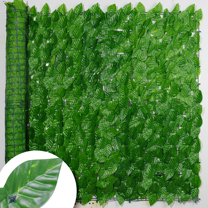 Jual 3 METER X 50CM PAGAR TANAMAN RAMBAT DINDING DAUN ARTIFICIAL ...