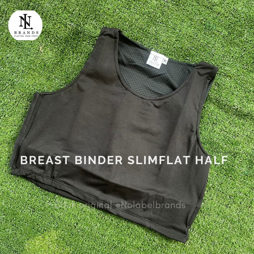 Jual Breast binder Half slimflat nolabelbrands extra press / Chest ...