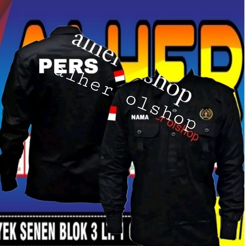 Jual kemeja pers baju pers seragam pers kemeja PWI baju PWI seragam PWI ...